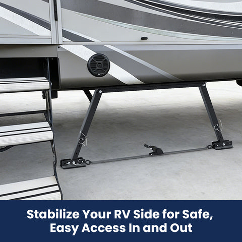 Safoner Aluminum Universal RV Stabilizer Heavy-Duty Adjustable Trailer ...